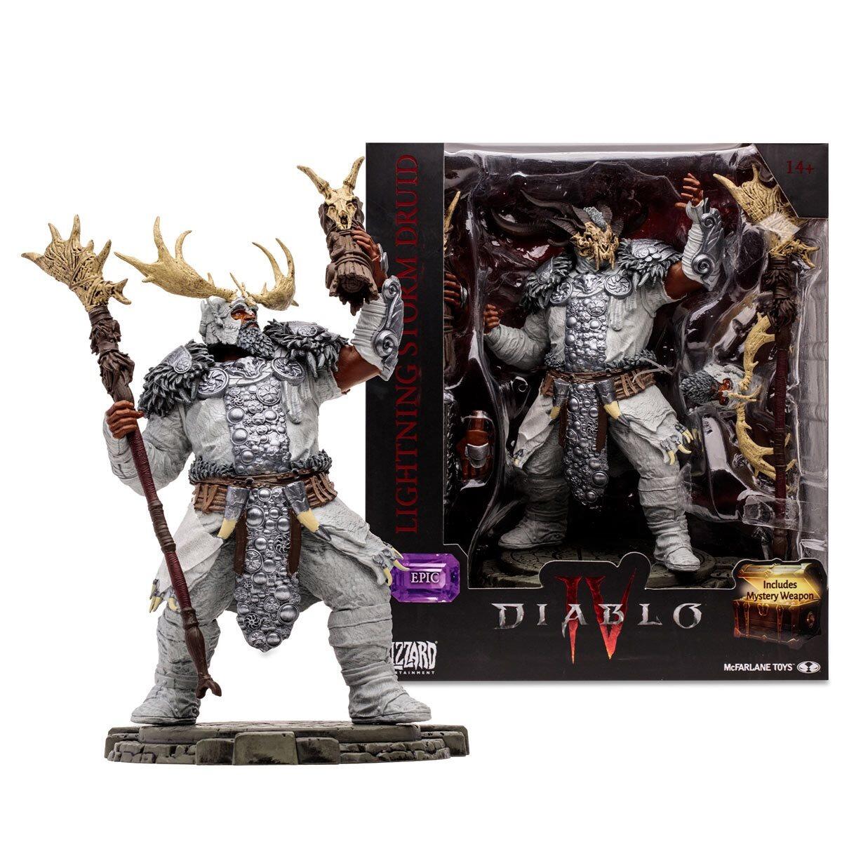 Diablo IV 6 Inch Scale Posed Figure Wave 1 - Lightning Storm Druid (Epic)