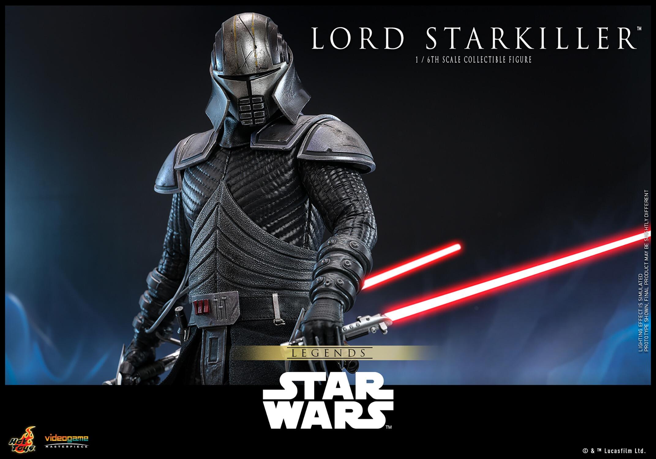 Lord Starkiller - Star Wars Legends Hot Toys Collectibles 1/6 Scale ...