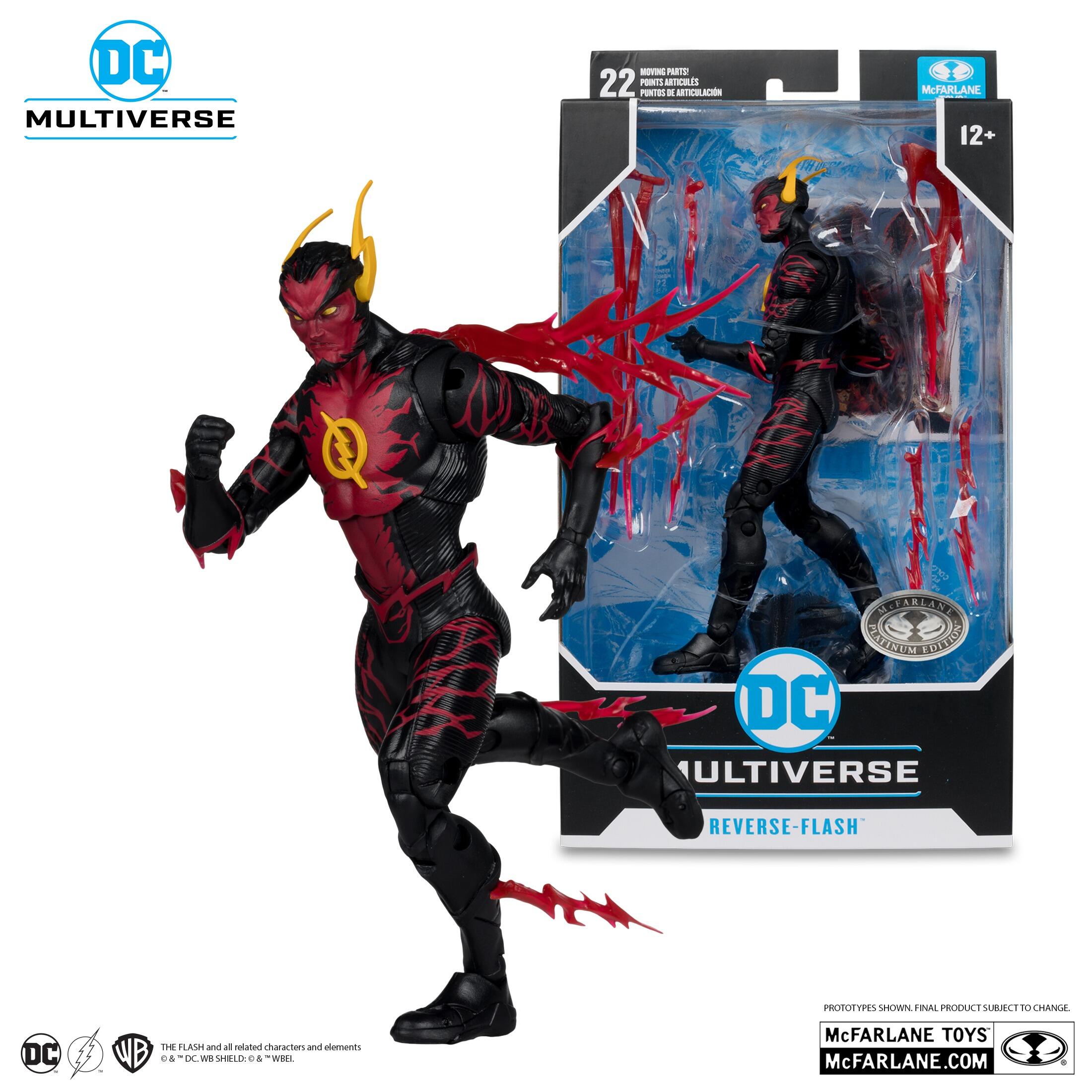 DC Multiverse 7 Inch Action Figure - Reverse Flash (Platinum Edition)