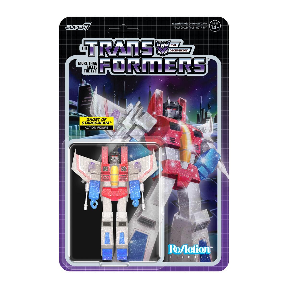 Transformers ReAction Action Figure Wave 8 - Ghost of Starscream