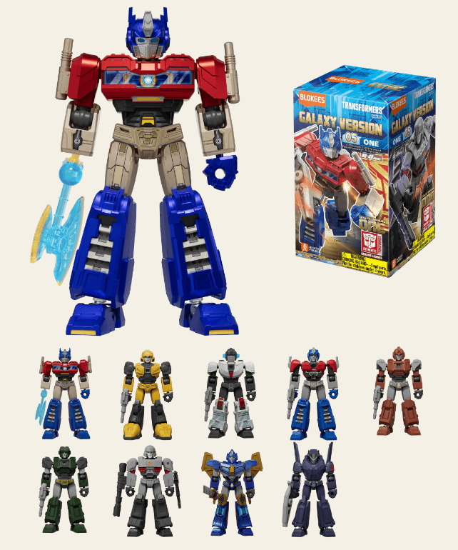 Transformers ONE Galaxy Version 05 Blokees Action Figure - Blind Box