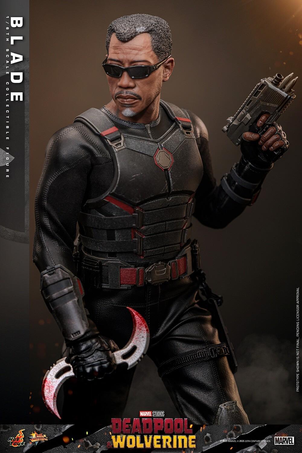*PRE-ORDER Blade - Marvel Deadpool & Wolverine Hot Toys Collectibles 1/ ...