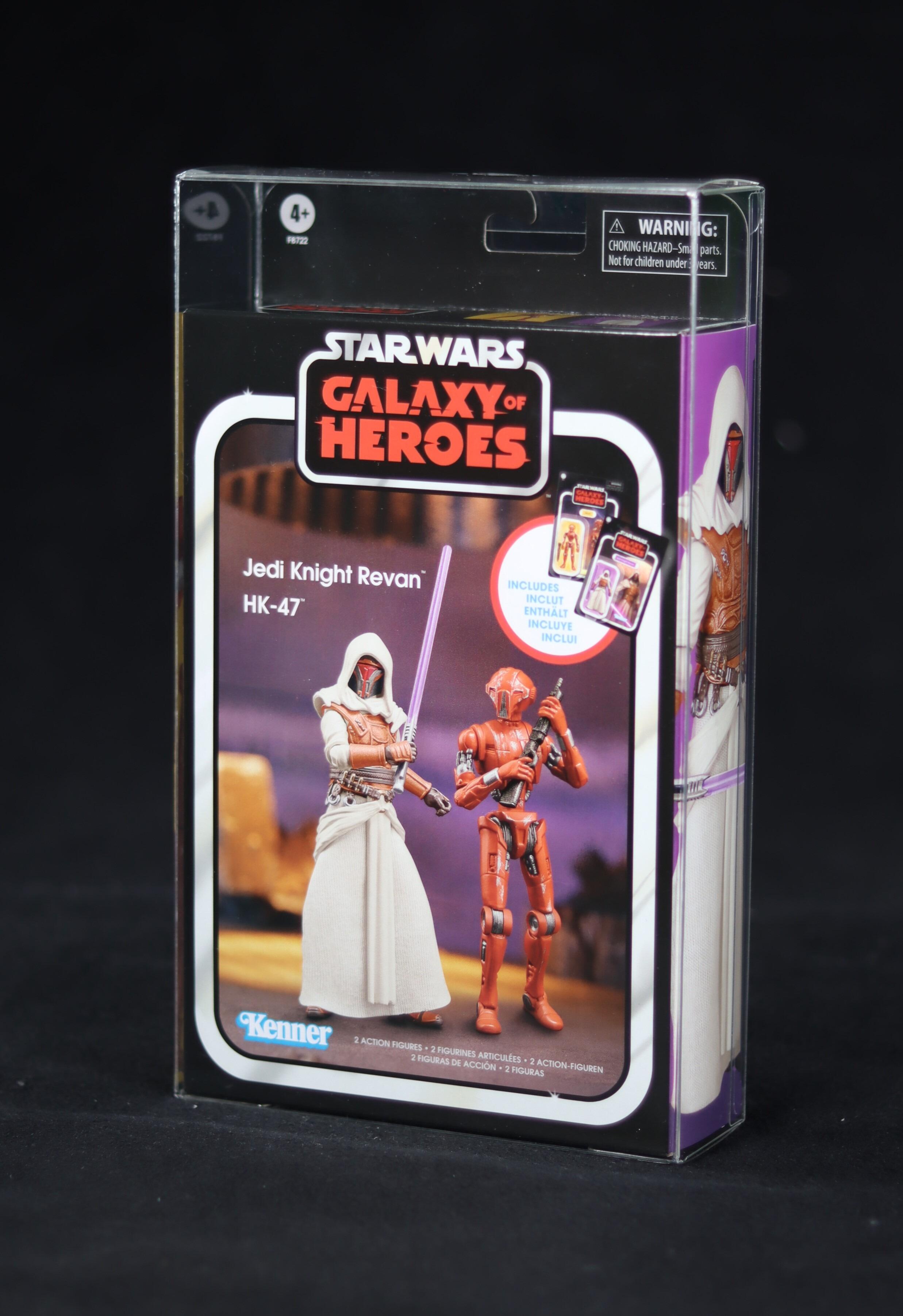 SAF Premium Foldable Display Case - Star Wars Vintage 2 Pack