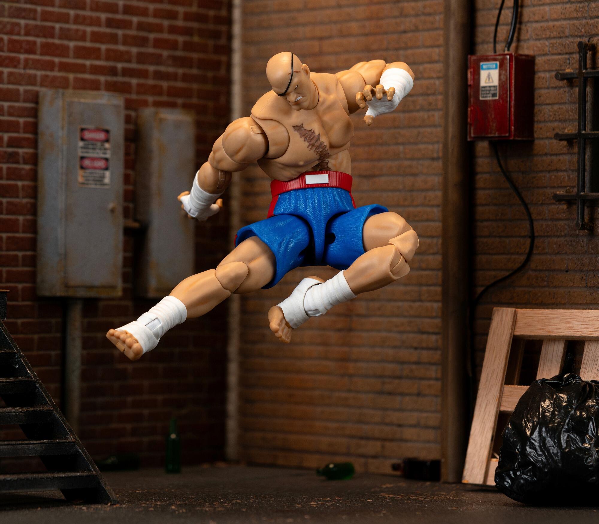 Ultra Street Fighter II 6 Inch Action Figure Wave 4 - Sagat