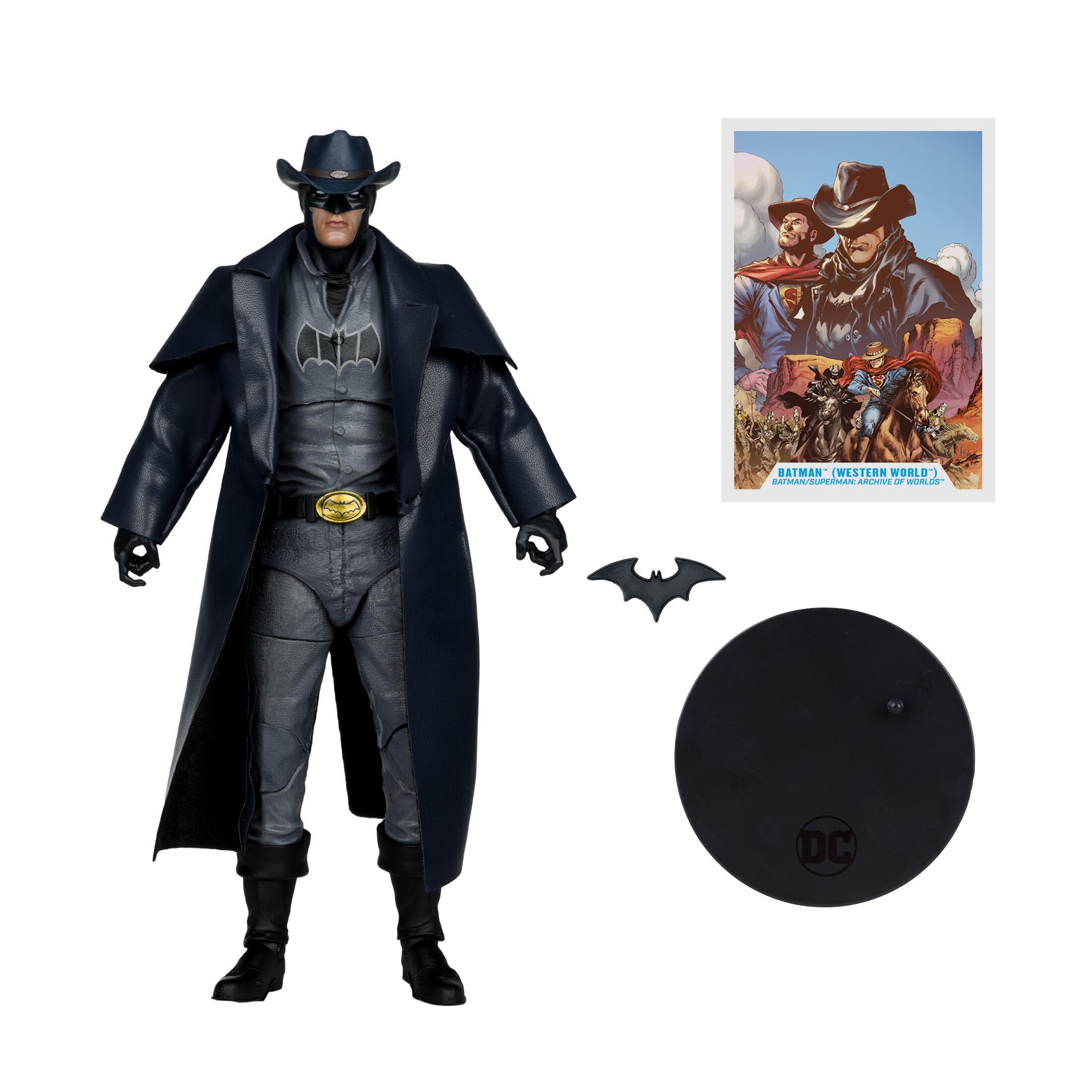DC Multiverse 7 Inch Action Figure - Cowboy Batman (Western World)