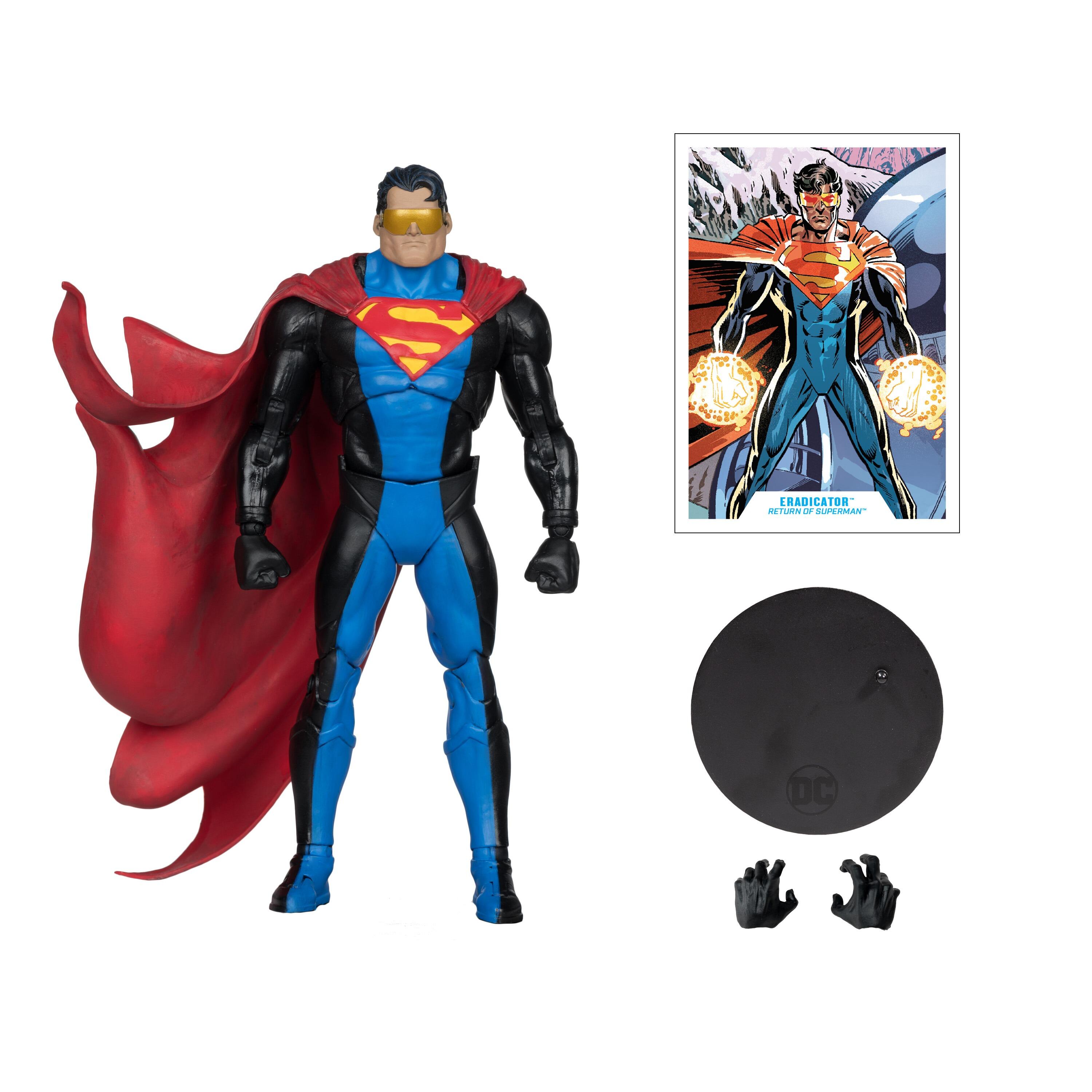 DC Multiverse 7 Inch Action Figure - Eradicator (Return Of Superman)