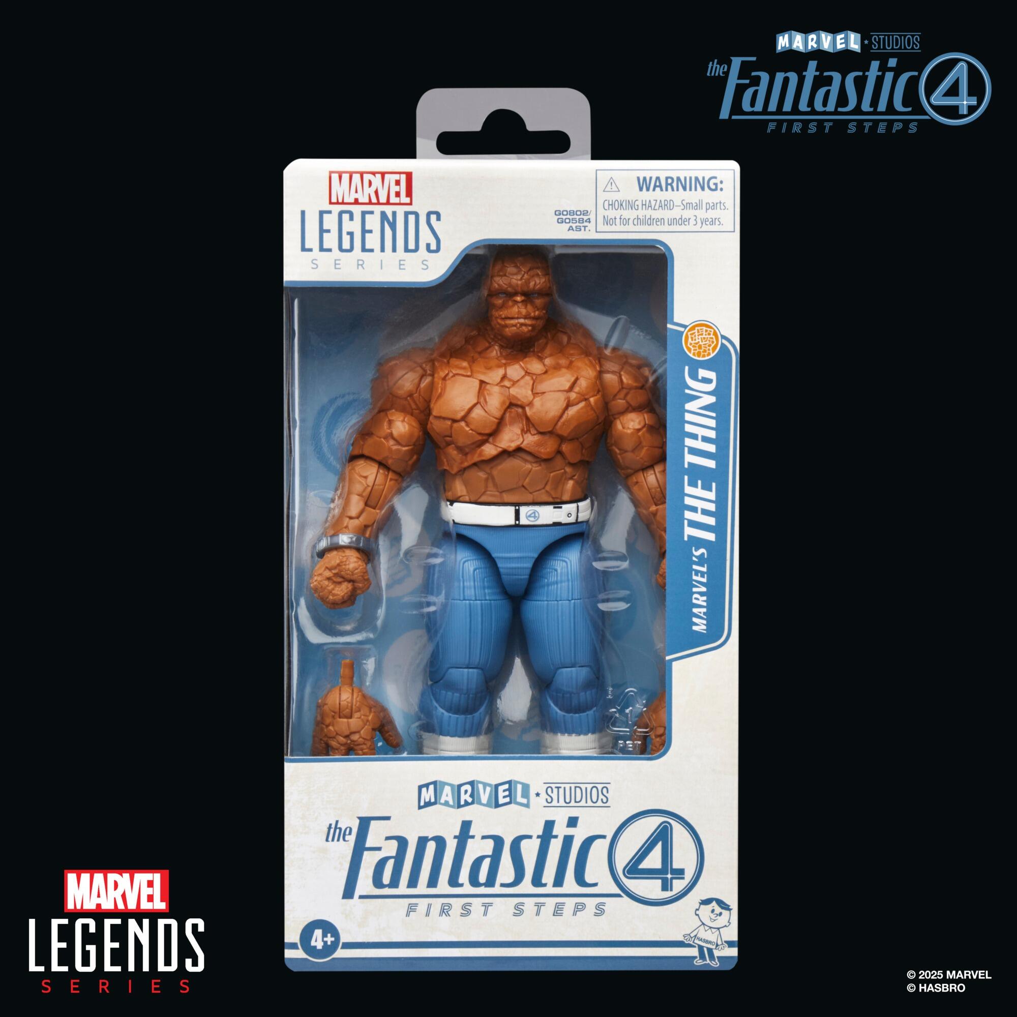 Marvel Legends The Fantastic 4 First Steps 6 Inch Action Figure - The Thing