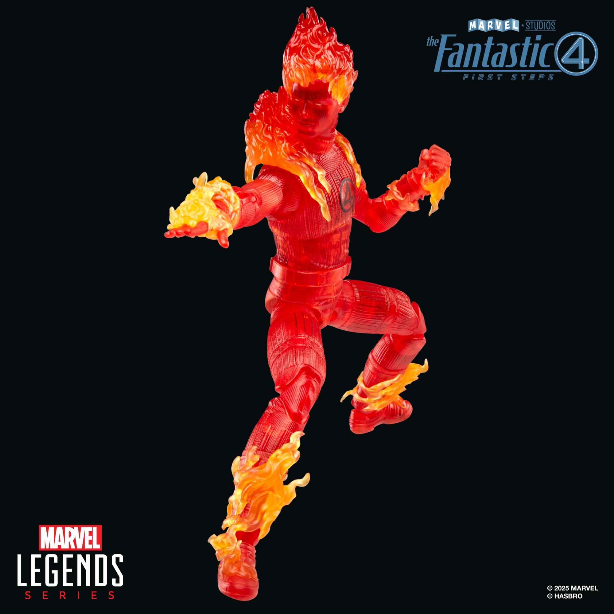 Marvel Legends The Fantastic 4 First Steps 6 Inch Action Figure - Human ...