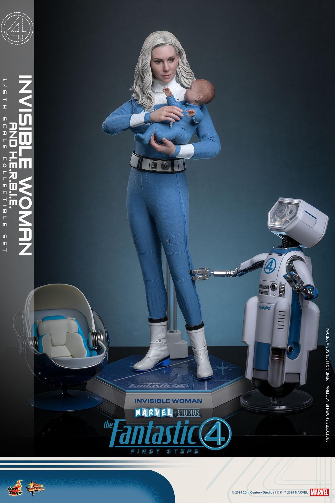*PRE-ORDER Invisible Woman (With H.E.R.B.I.E.) - Fantastic Four: First ...