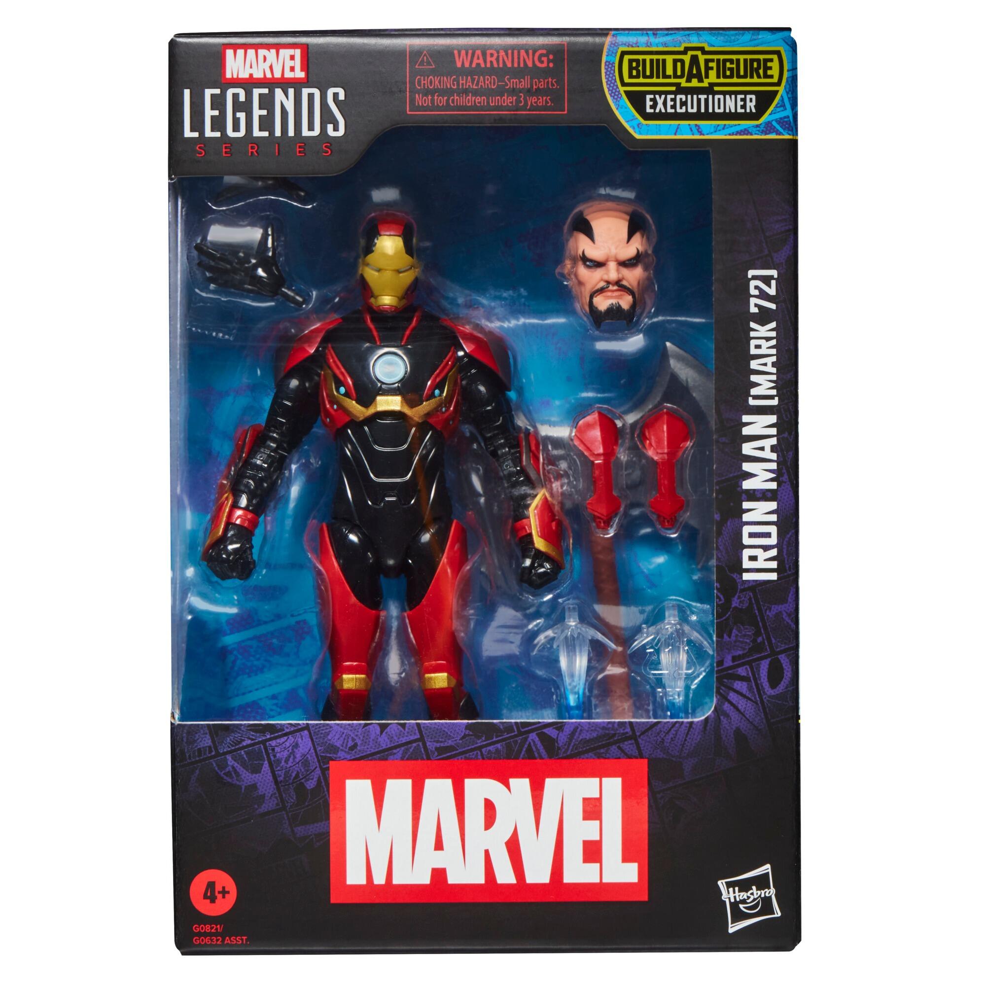 Marvel Legends Comic 6 Inch Action Figure BAF Executioner - Iron Man ...