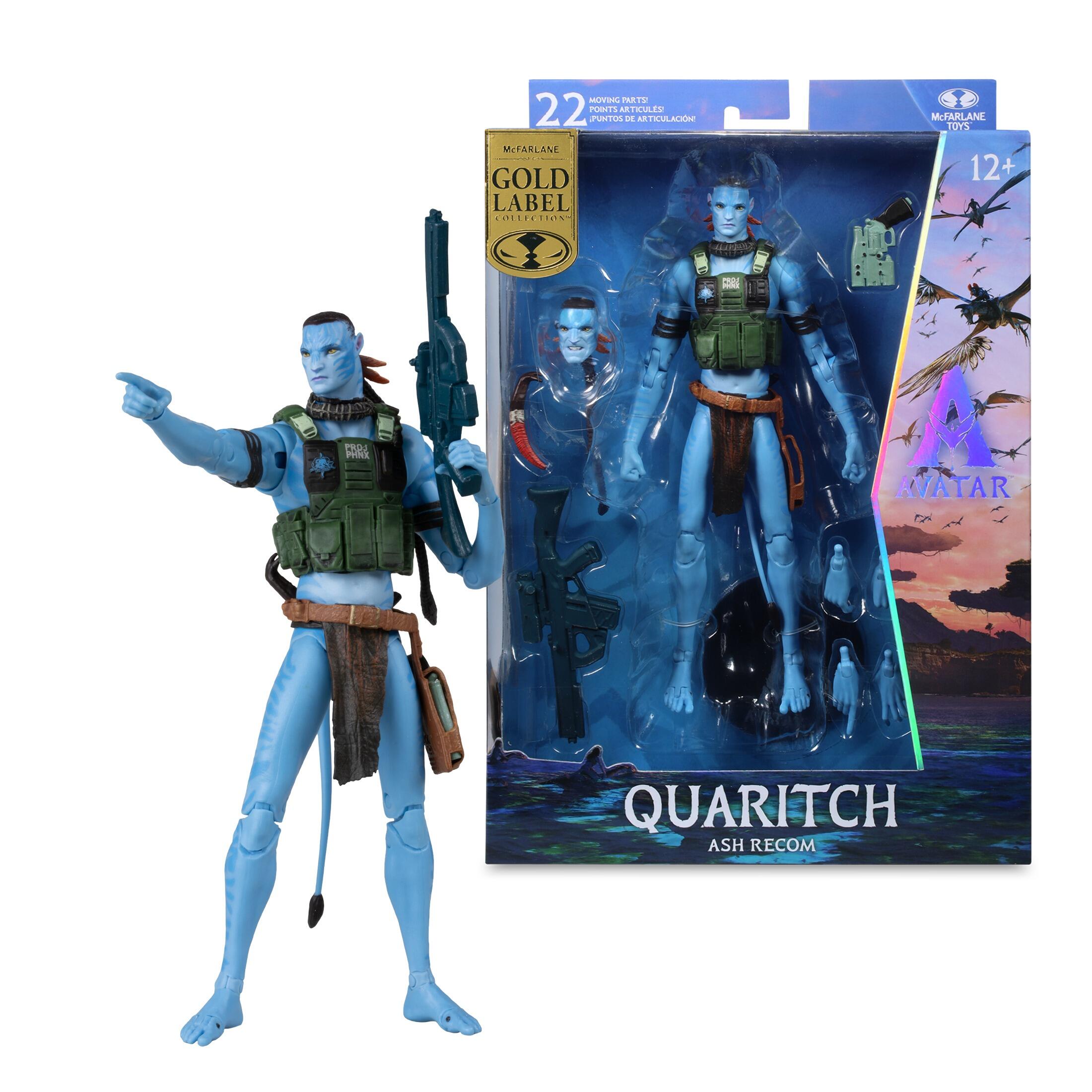 Disney Avatar: Fire and Ash 7 Inch Action Figure - Quaritch (Ash Recom)