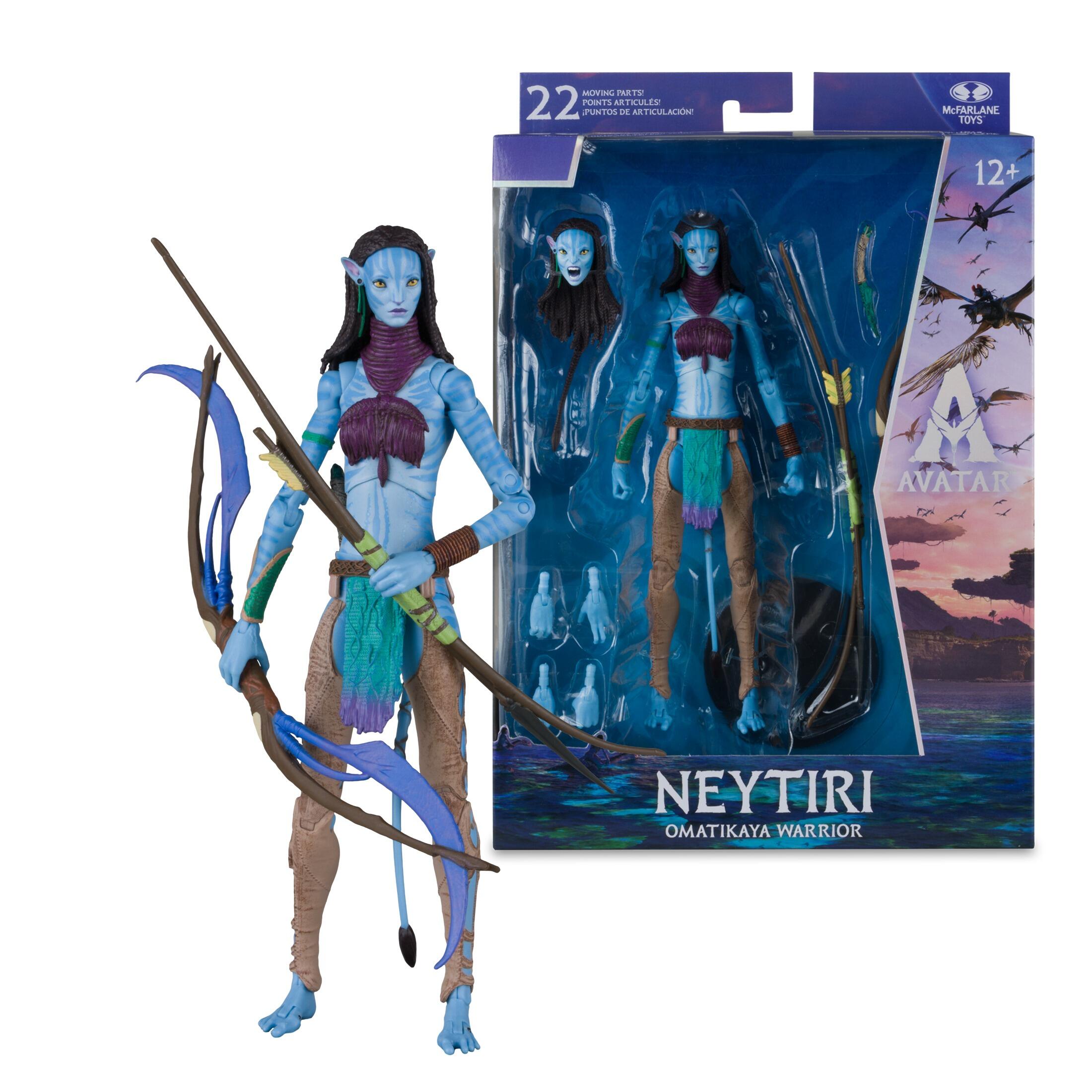Disney Avatar: Fire and Ash 7 Inch Action Figure - Neytiri (Omatikaya ...