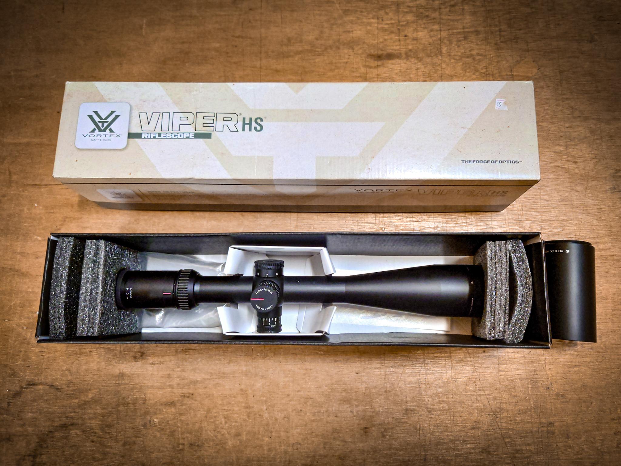 Vortex Viper Scope 6-24x50