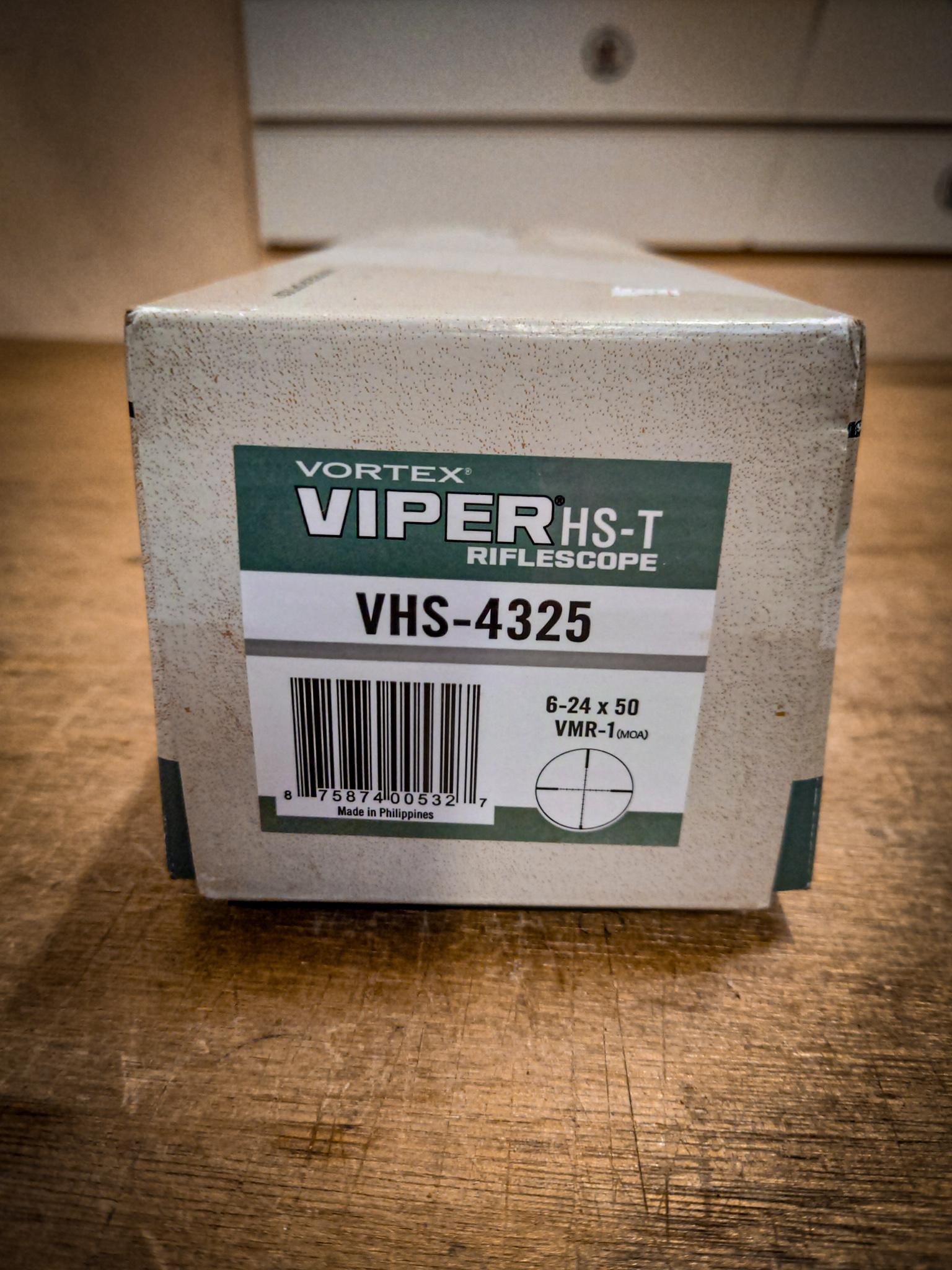 Vortex Viper Scope 6-24x50