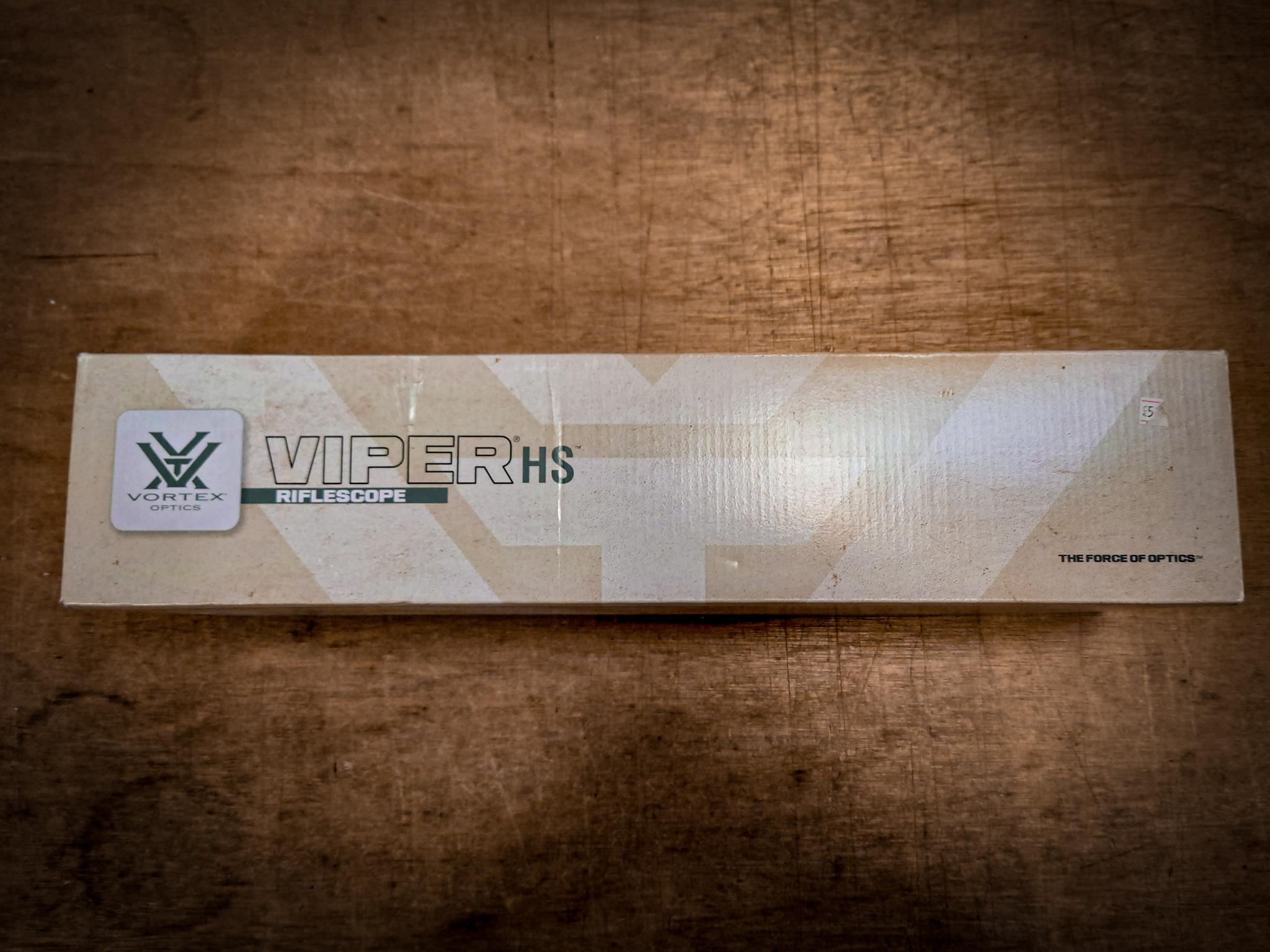 Vortex Viper Scope 6-24x50
