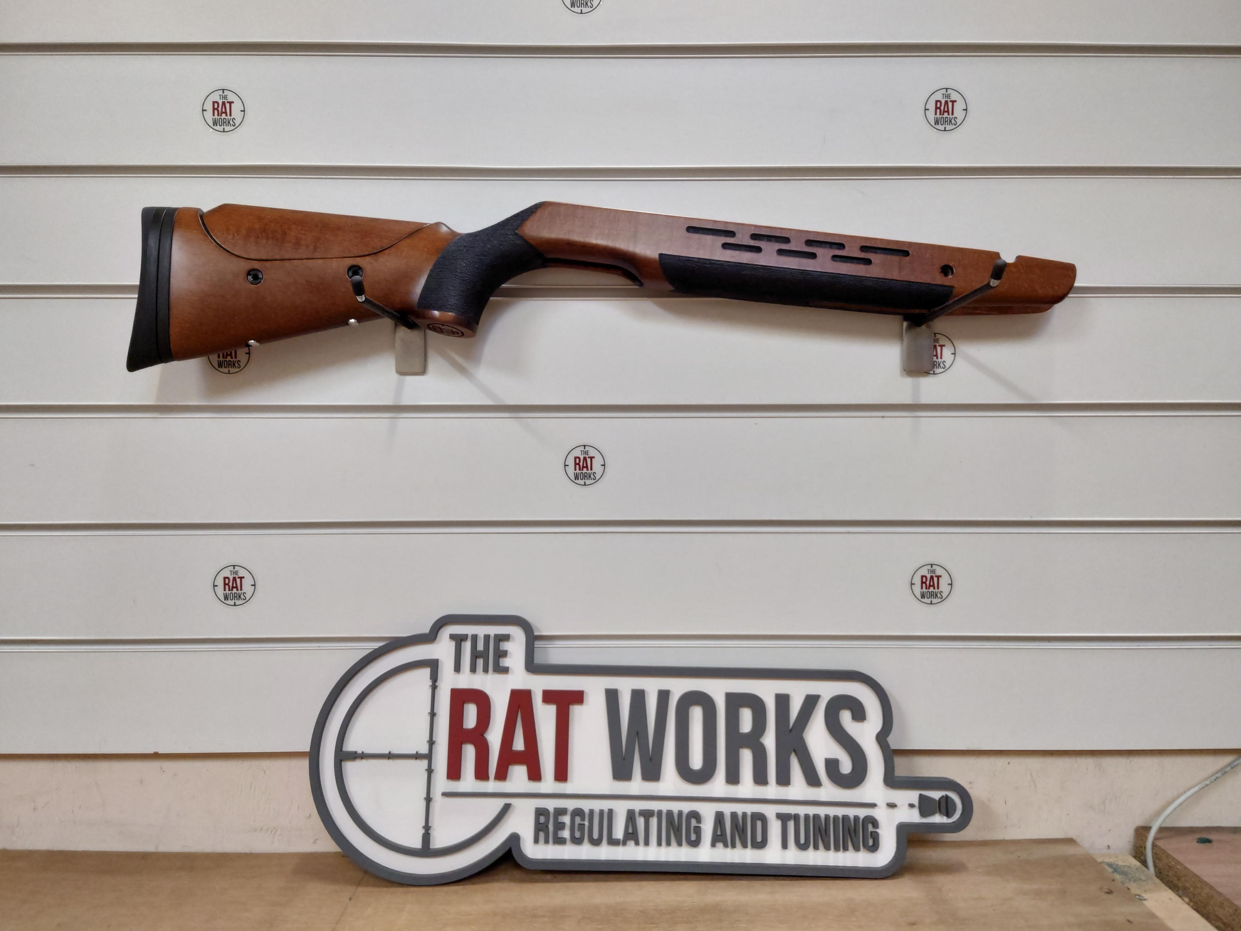HW98 beech stock RAT Works engraved