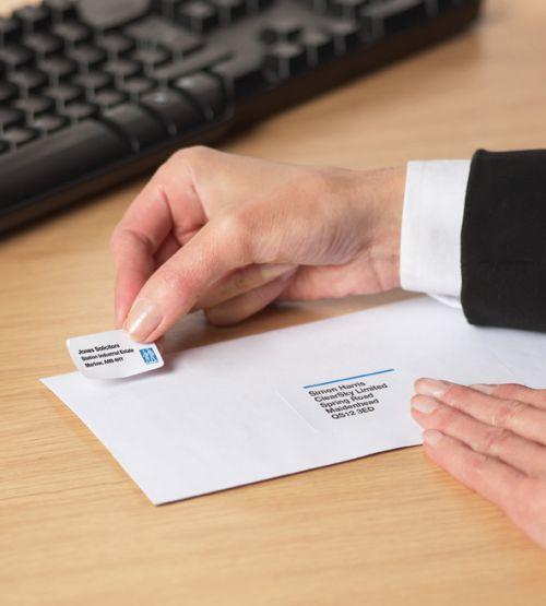 Avery Mini Multipurpose Labels Inkjet 270 per Sheet 17.8x10mm White Ref ...