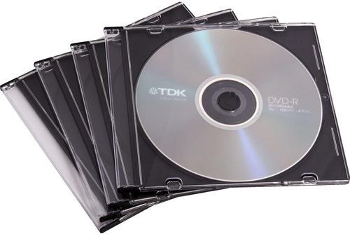 Fellowes CD Jewel Case Slimline Clear Ref 98316 [Pack 25] | FE35032