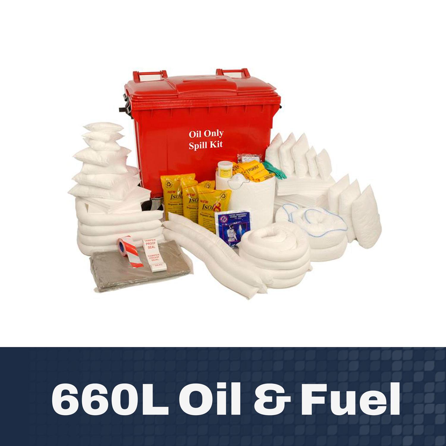 660L Oil Spill Kit - Wheeled Unit