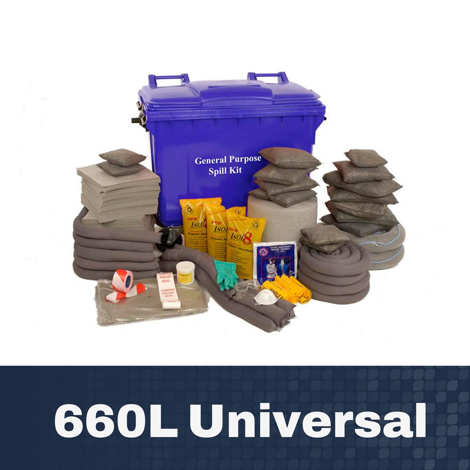 660L General Purpose Spill Kit - Wheeled Unit