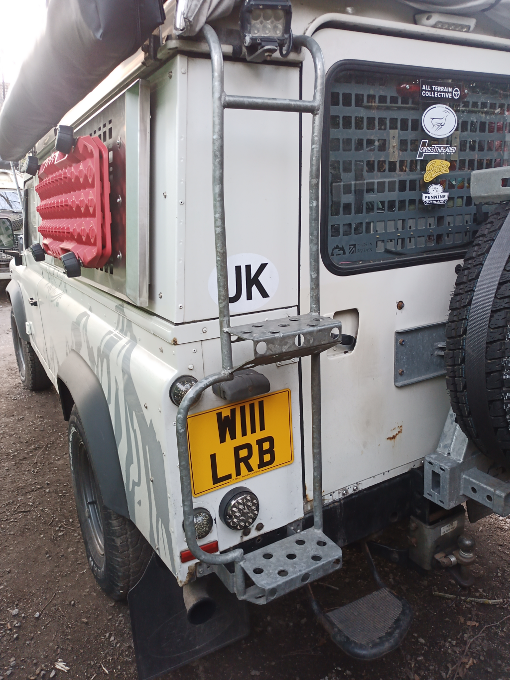 Explorer Expedition Rear Ladder & Mount for Explorer Prep table / Water ...