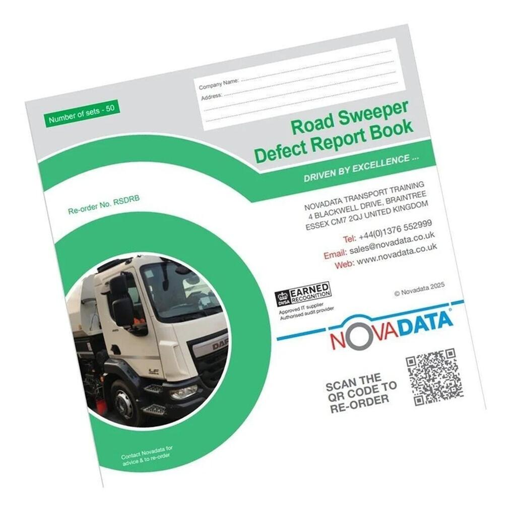 Novadata's new Forklift Truck Defect Book helps transport operators ...