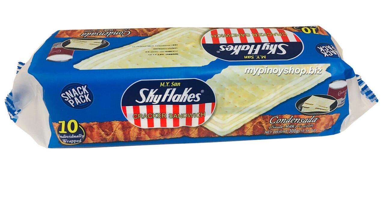 MY San Skyflakes Condensada Cream 10packs