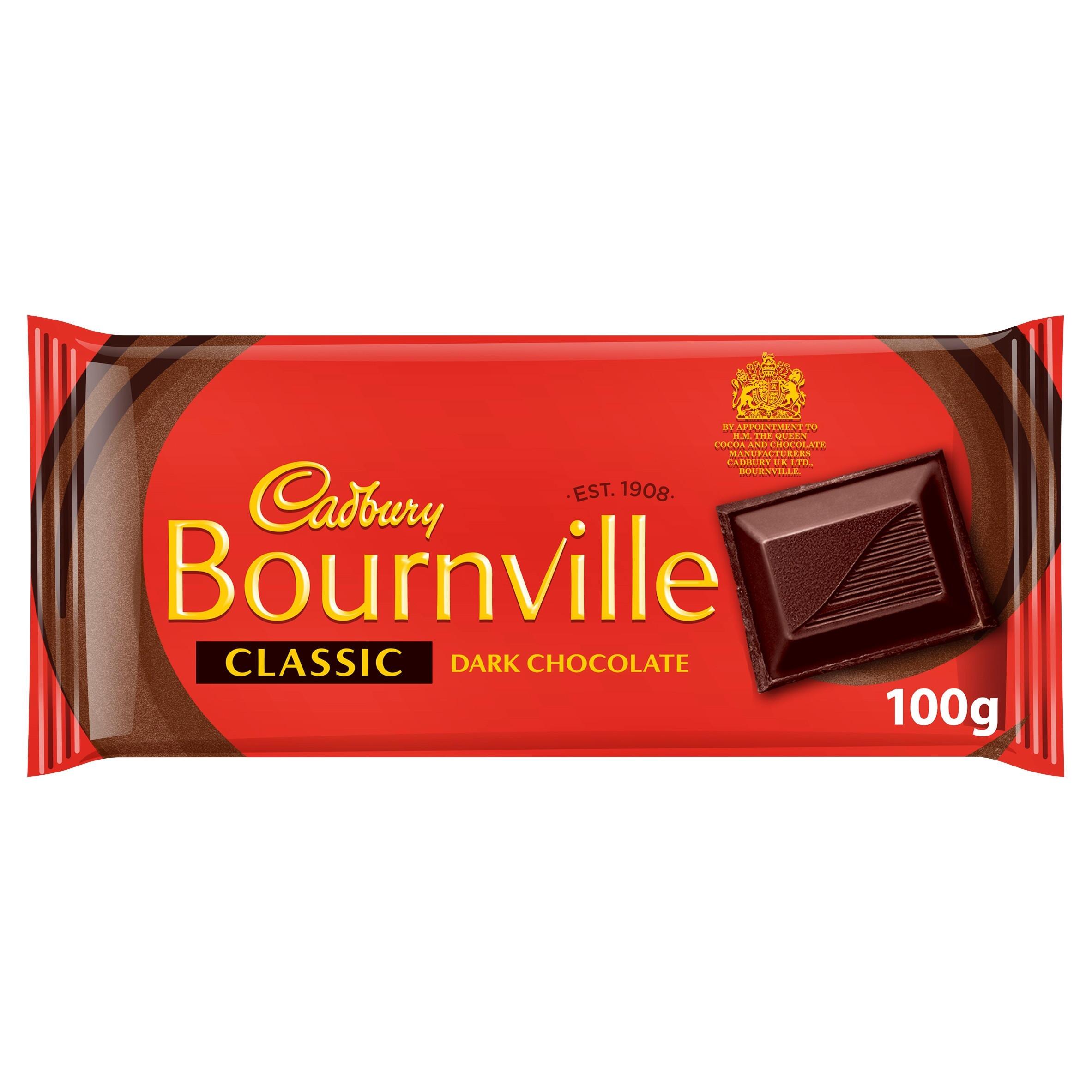 Cadbury Bournville Classic Dark Chocolate 100g