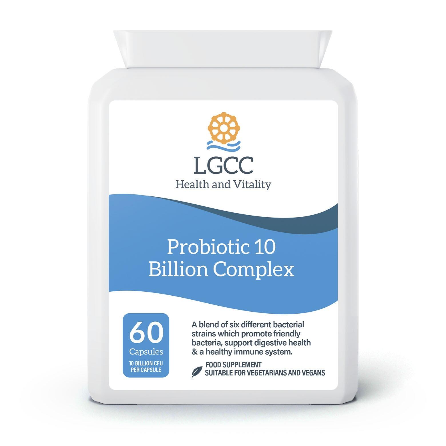 Probiotic 10 Billion Complex - 60 Capsules