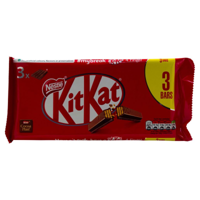 Nestle Kit Kat 4 Finger 3 Pack
