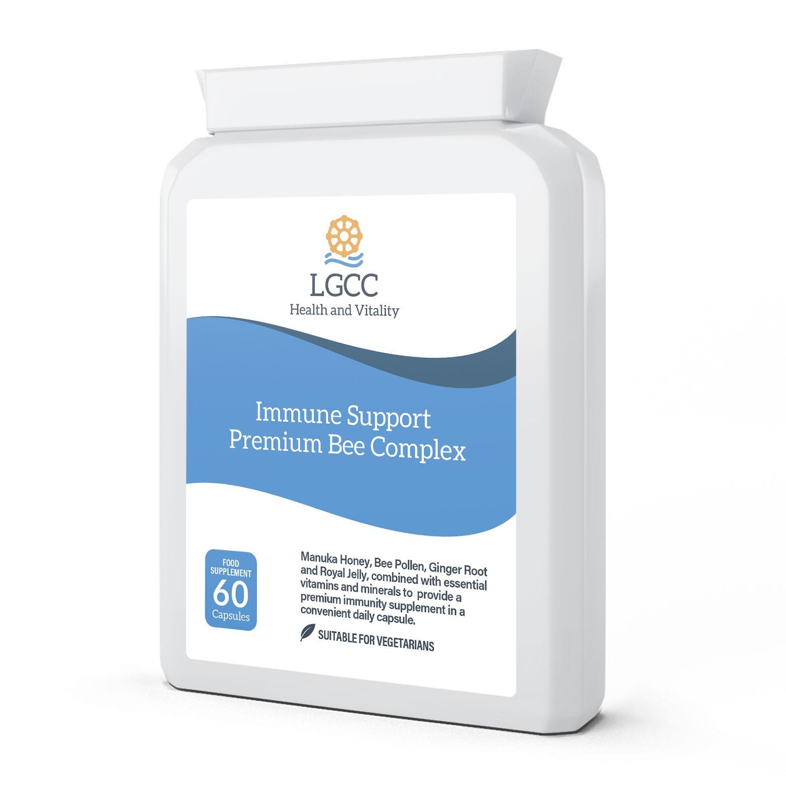 Immune Support Premium Bee Complex - 60 Capsules