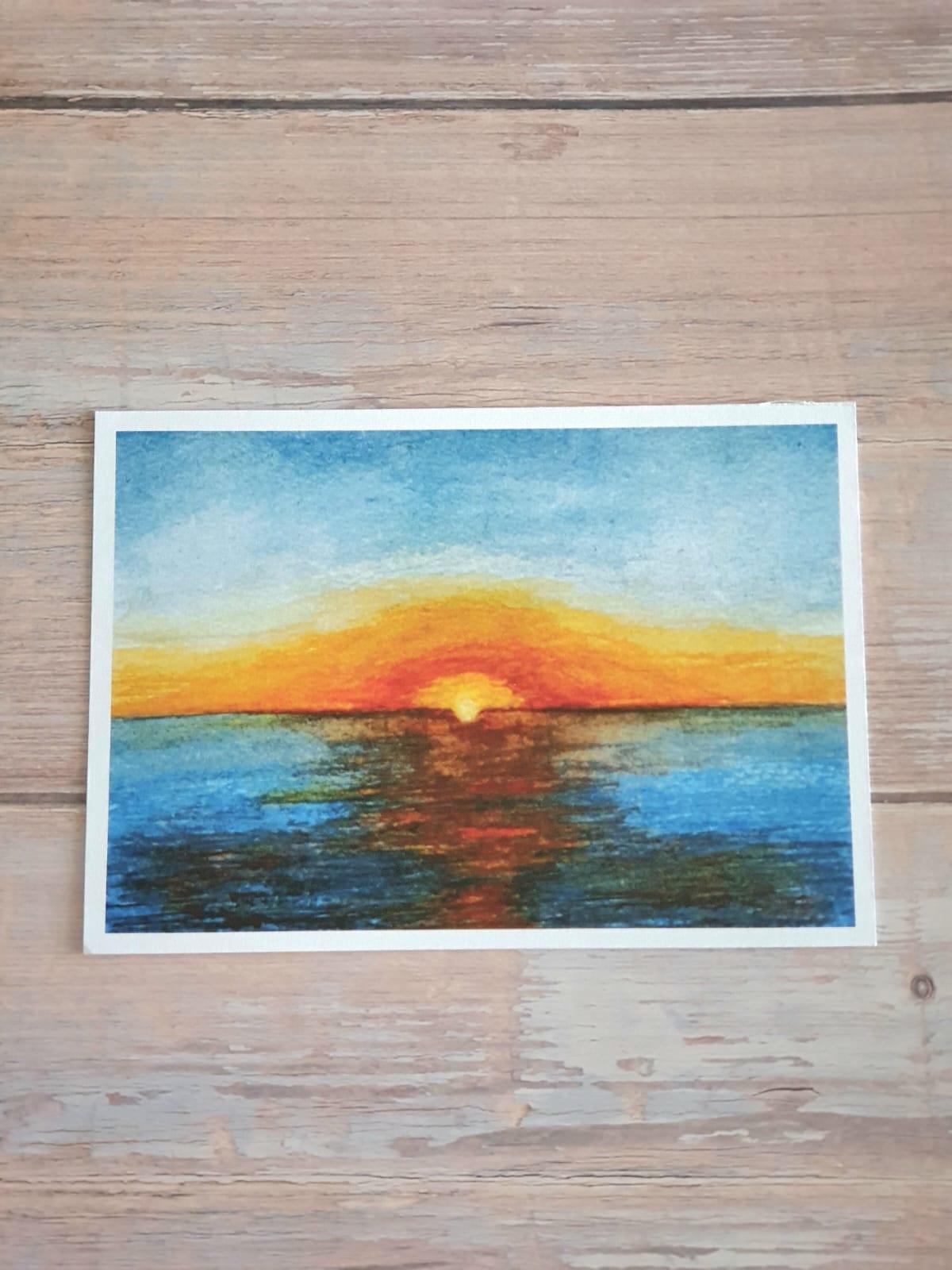 Sunset Postcard/Notelet Card