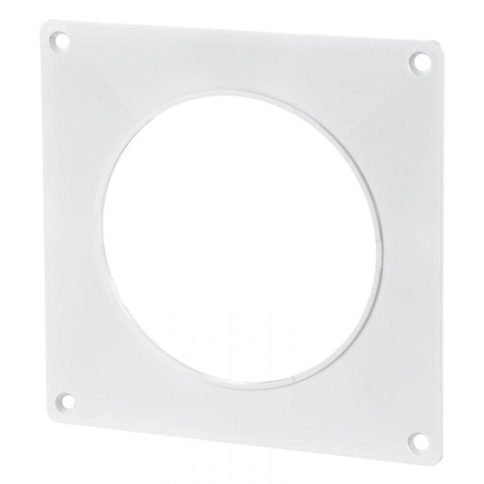 ROUND DUCTING WALL MOUNTING PLATE 100-150 MM