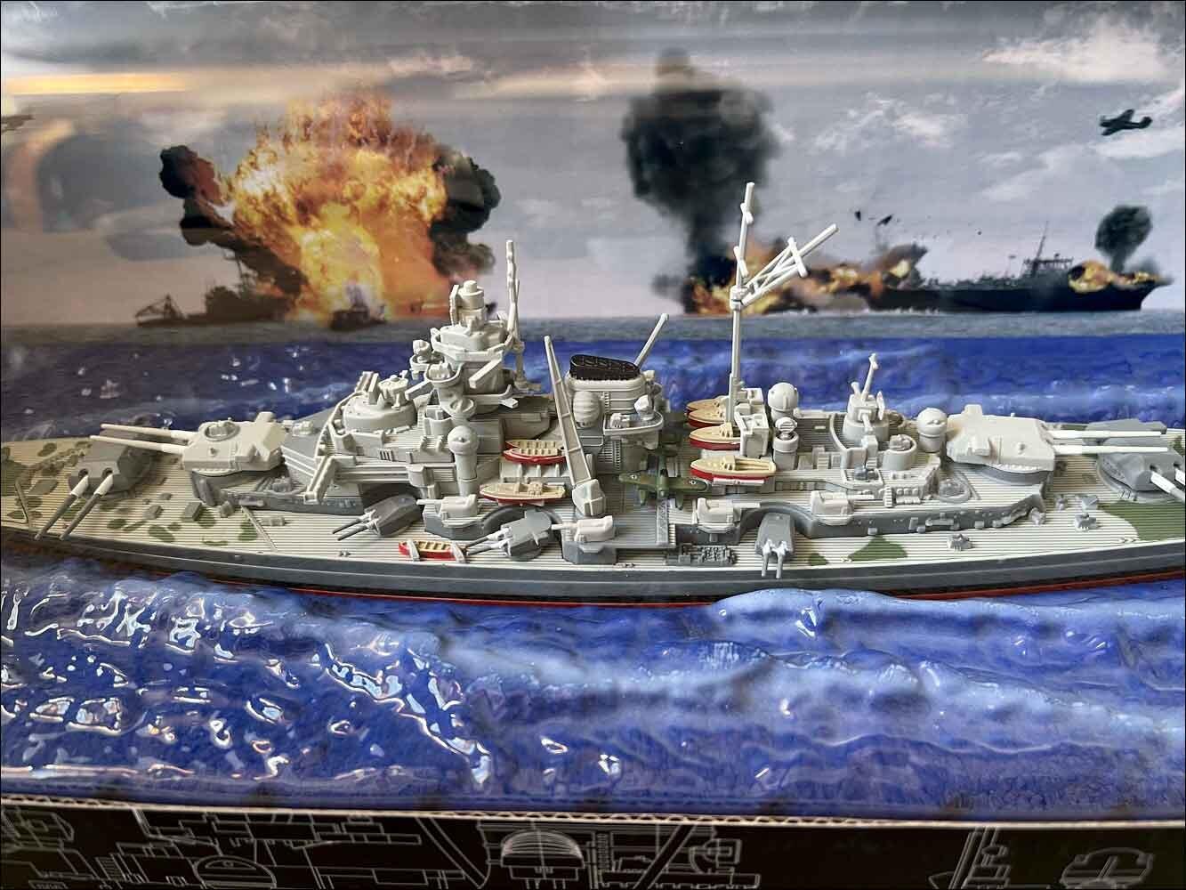 Tirpitz Battleship Diecast Model | 1 700 German Battleship Model