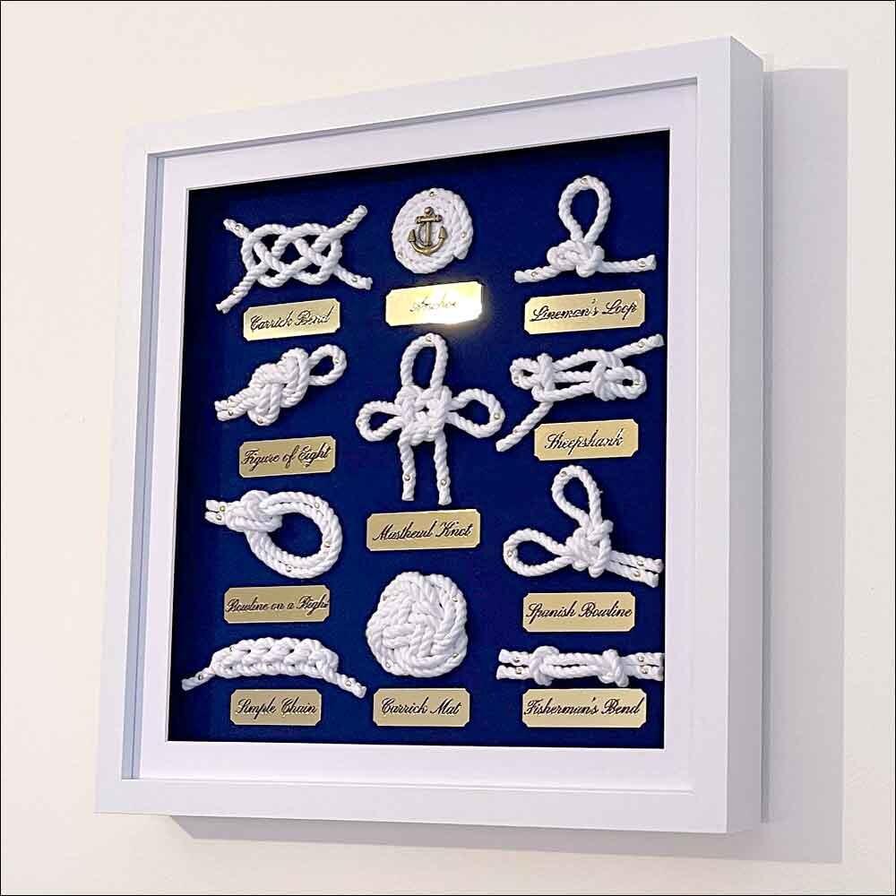 Nautical Knots Display Board | Maritime Decor