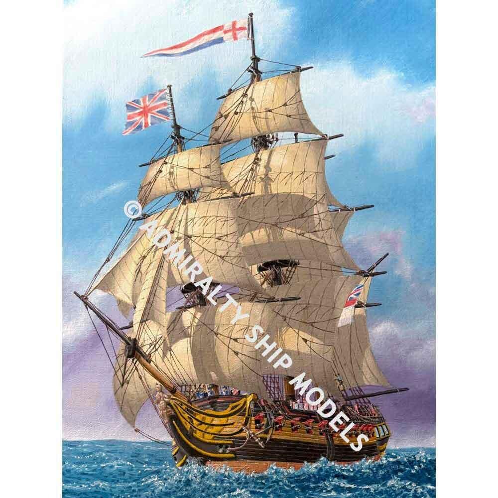 Art Print HMS Surprise Ship | Sailing Ship Print