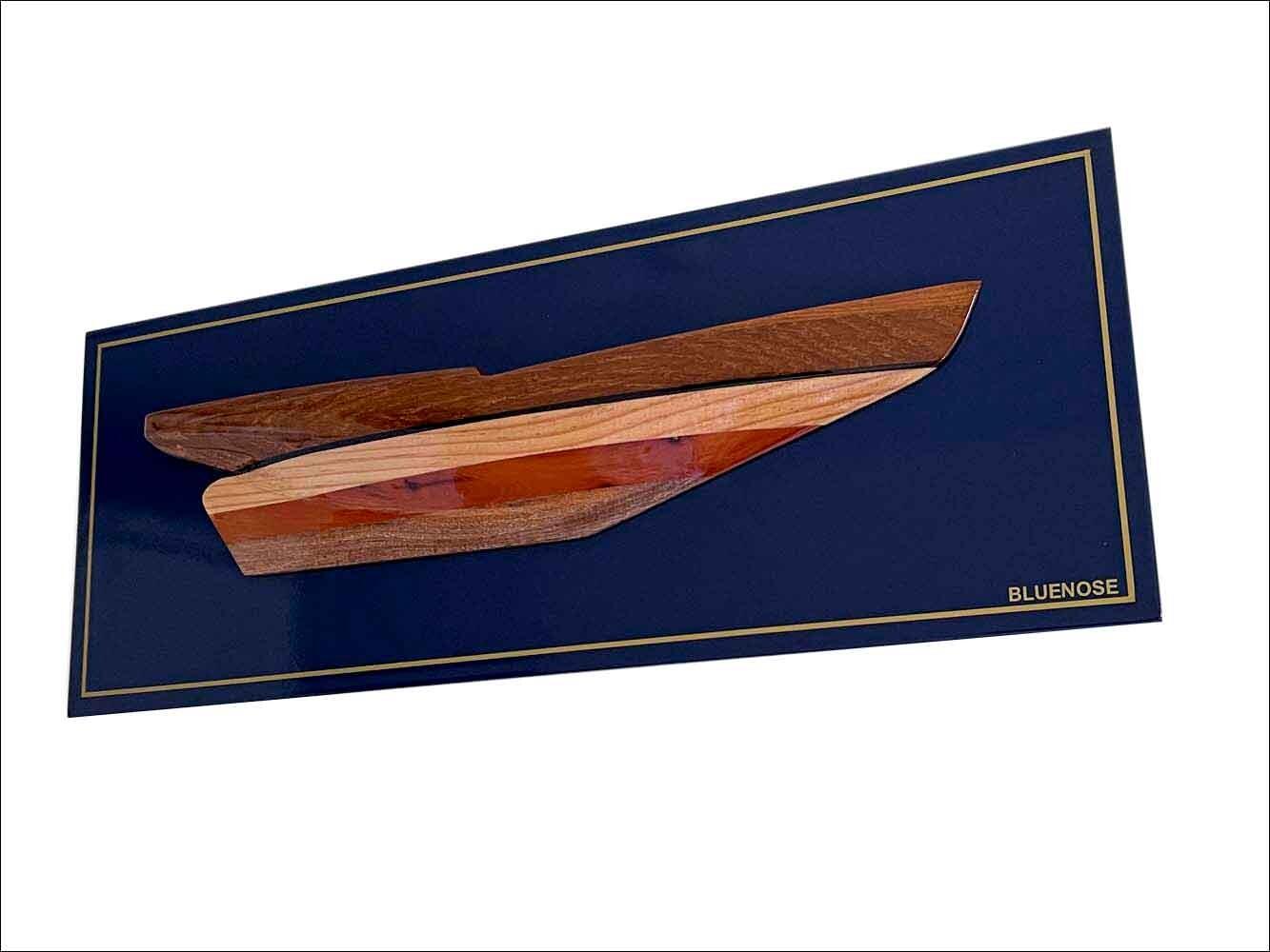 Half Hull Model for Decoration | Bluenose Half Hull Model