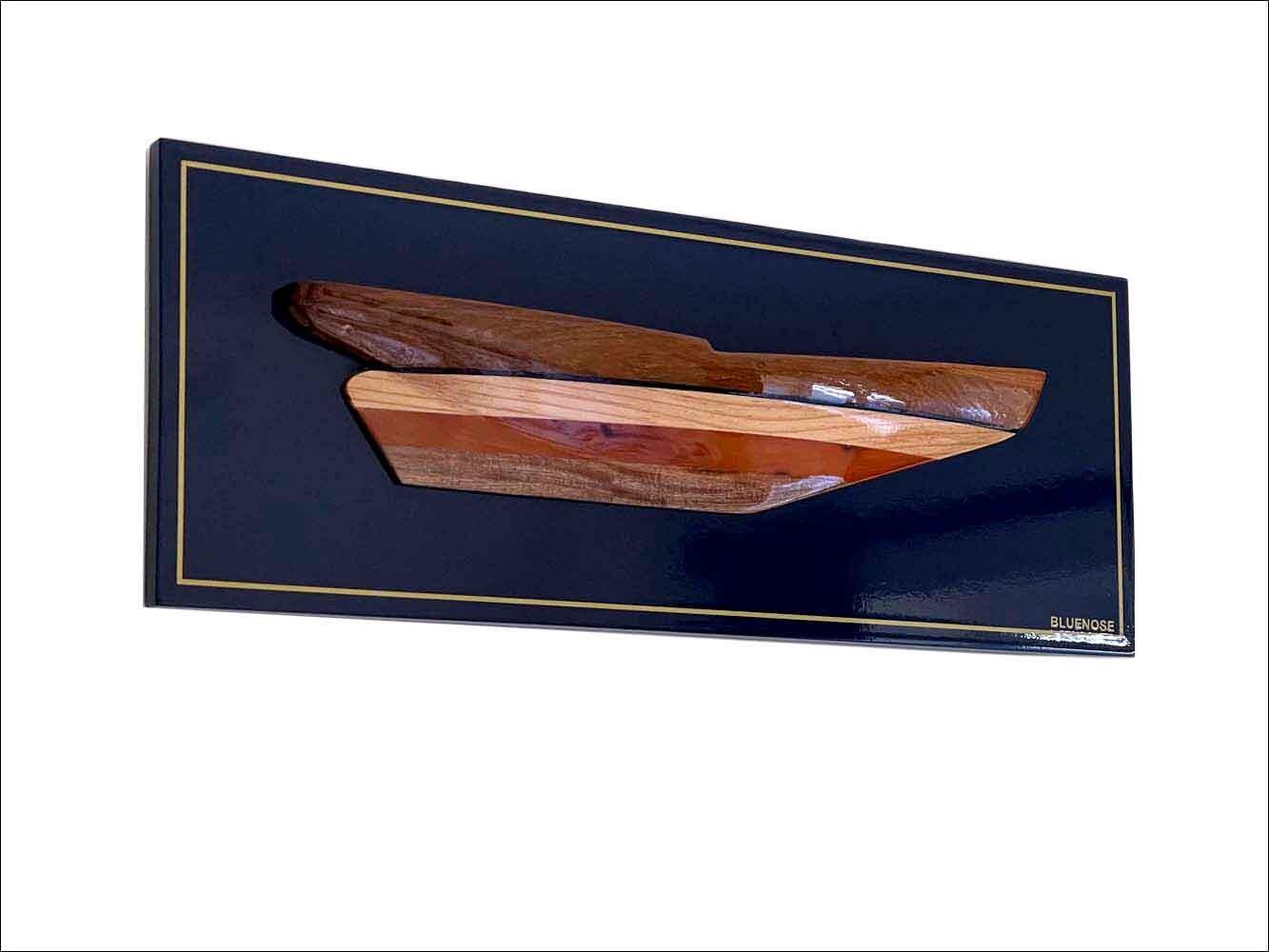 Half Hull Model for Decoration | Bluenose Half Hull Model