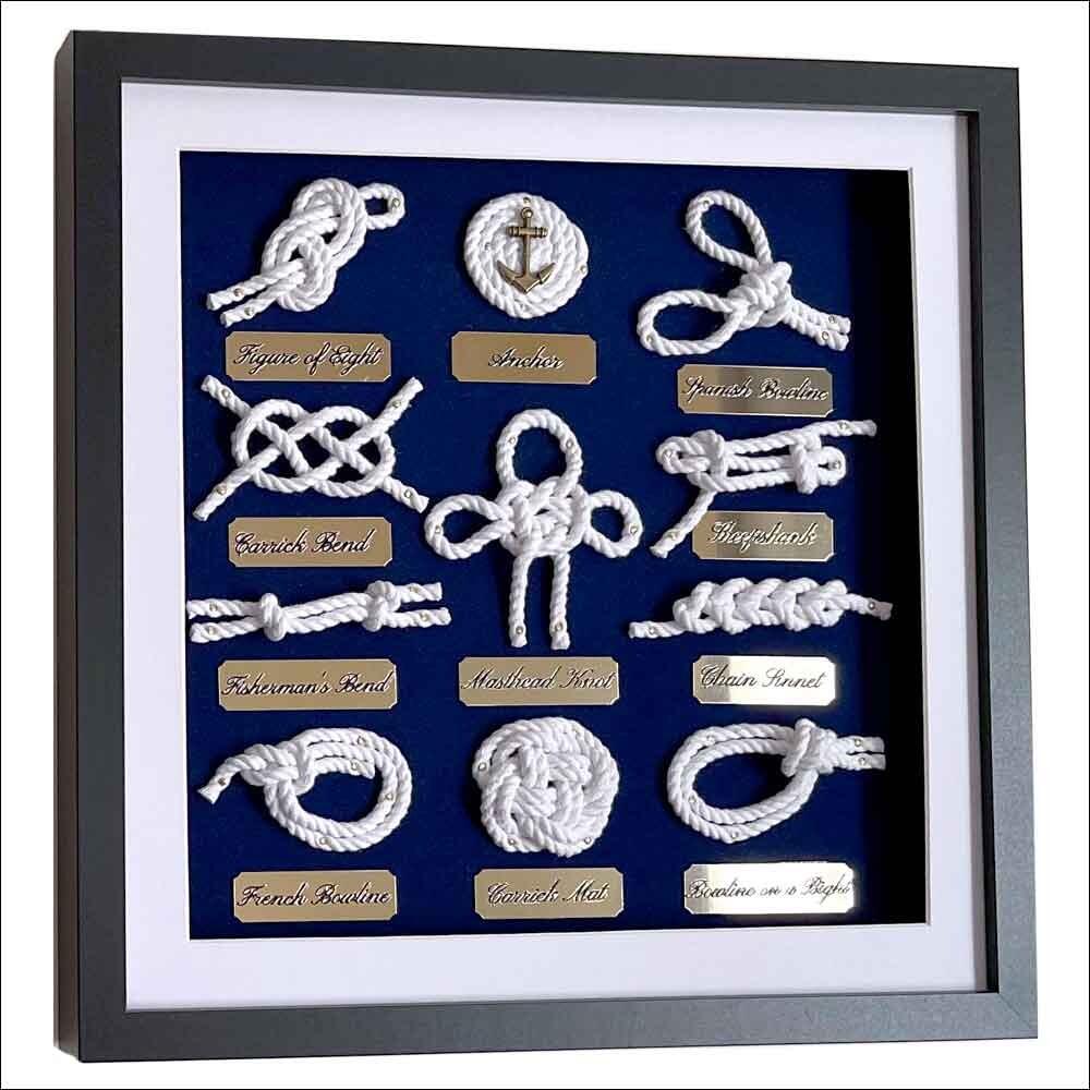 Nautical Knots Display Board | Maritime Decor