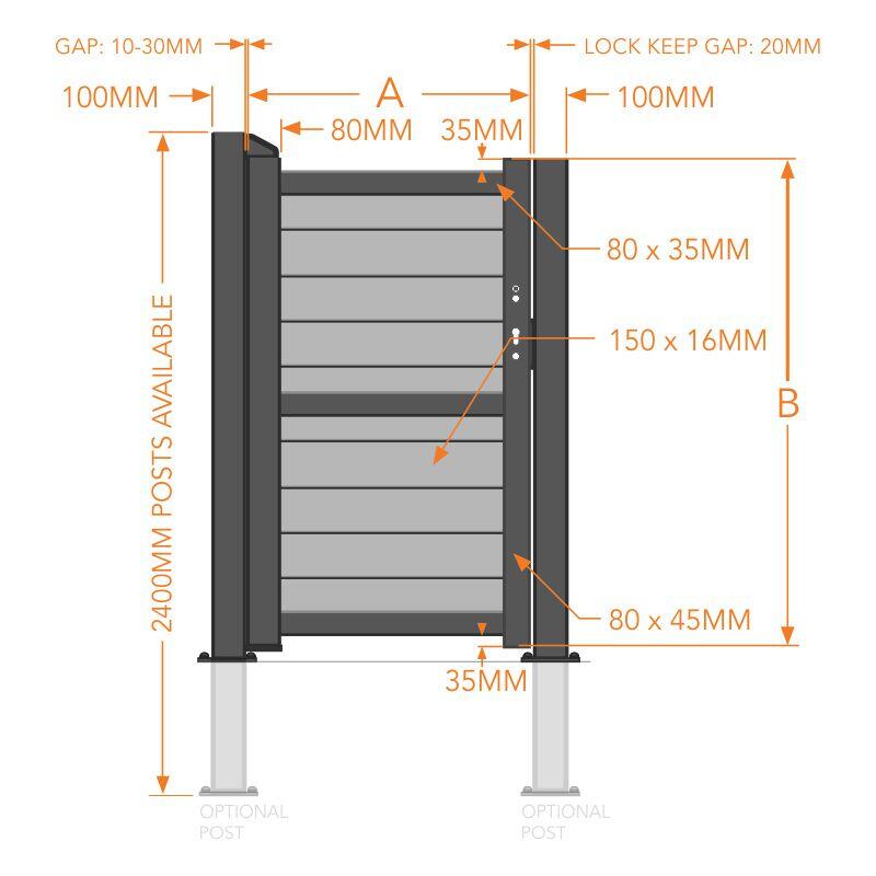 002 Pedestrian / Garden Gate