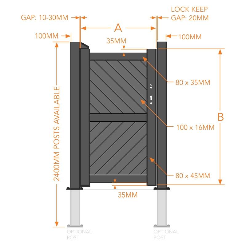003 Pedestrian / Garden Gate