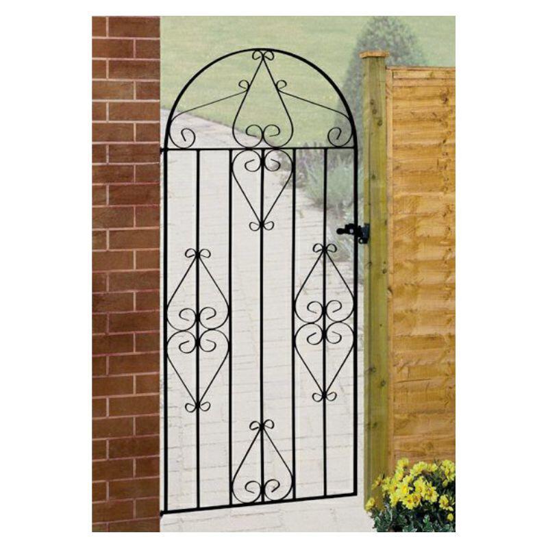 Classic Tall Bow Top Garden Gate