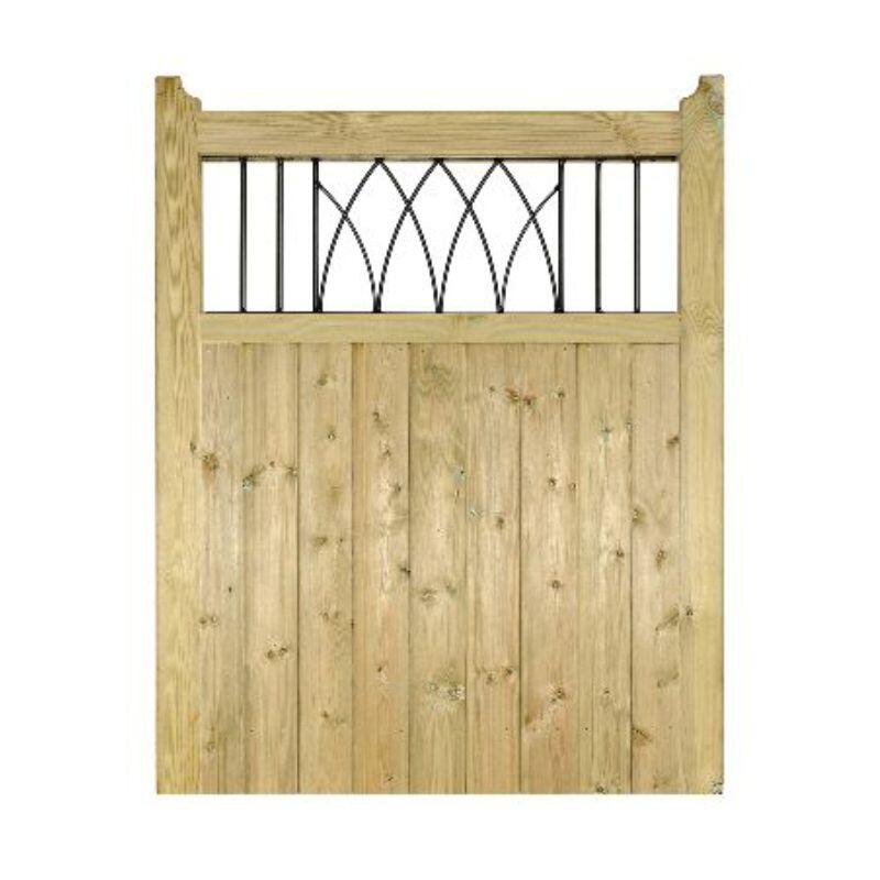 Windsor Flat Top Low Garden Gate