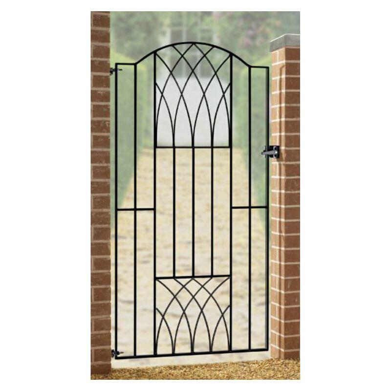 Verona Tall Bow Top Garden Gate
