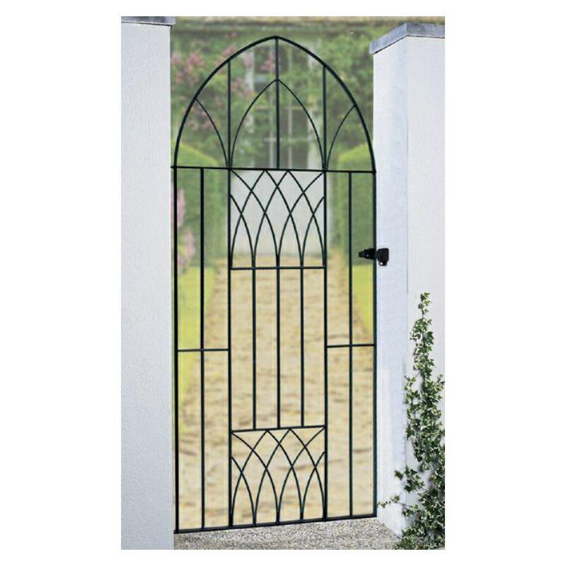 Abbey Tall Bow Top Garden Gate
