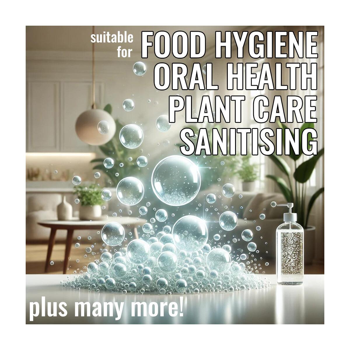 Food Grade Hydrogen Peroxide & Distilled Water Kit