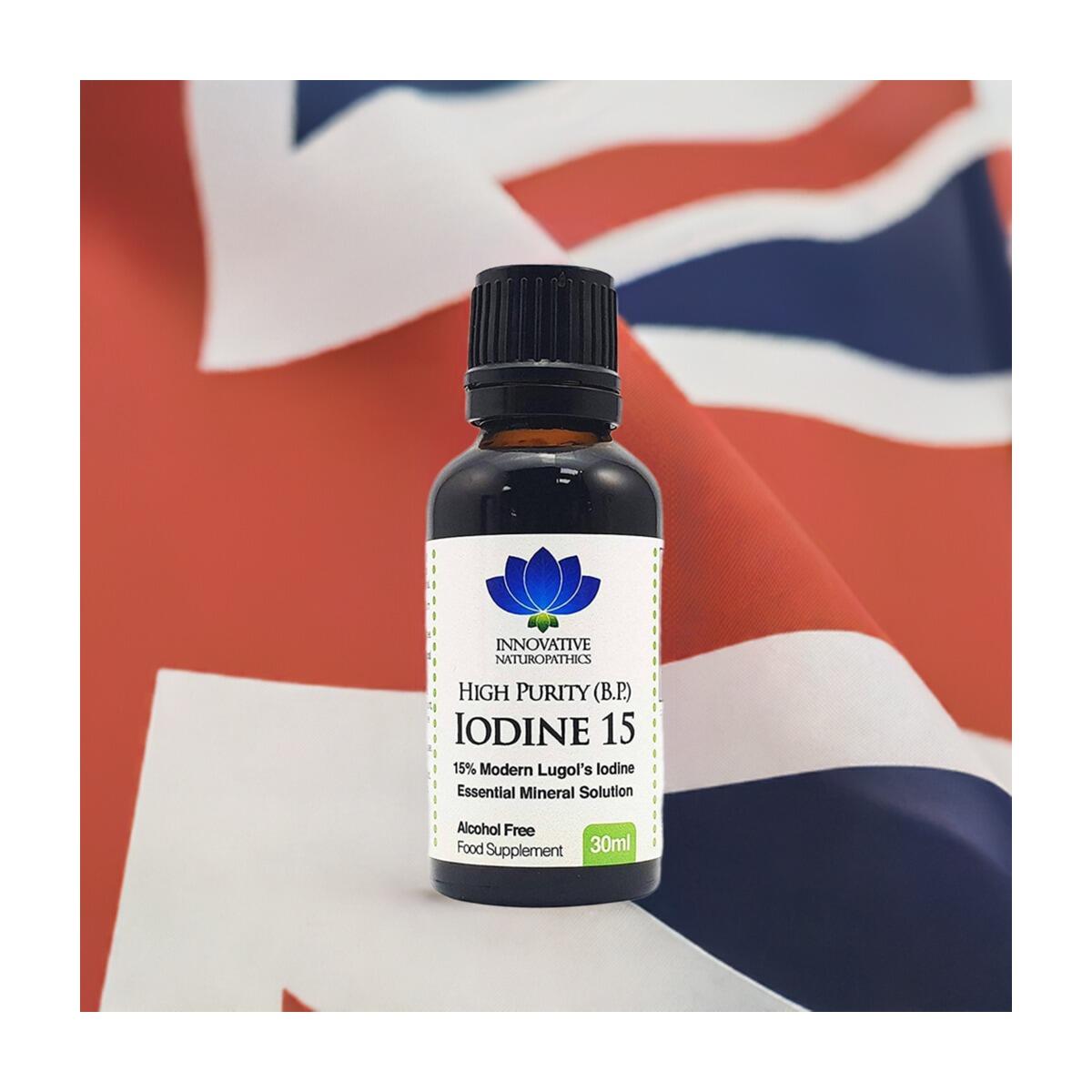 Lugols Iodine 15% Solution - 100ml