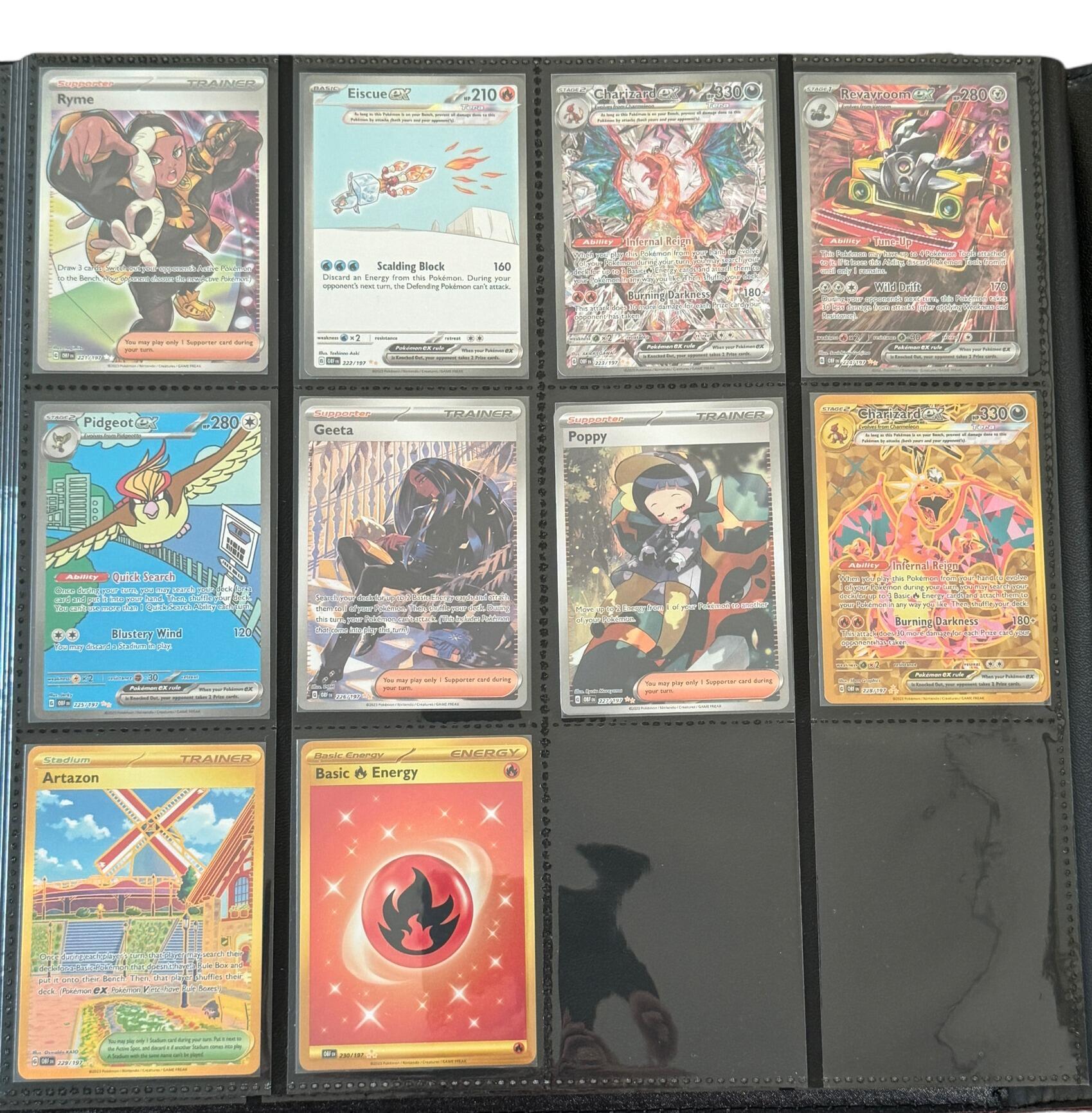 Pokemon TCG - Obsidian Flames - Complete Expert Set