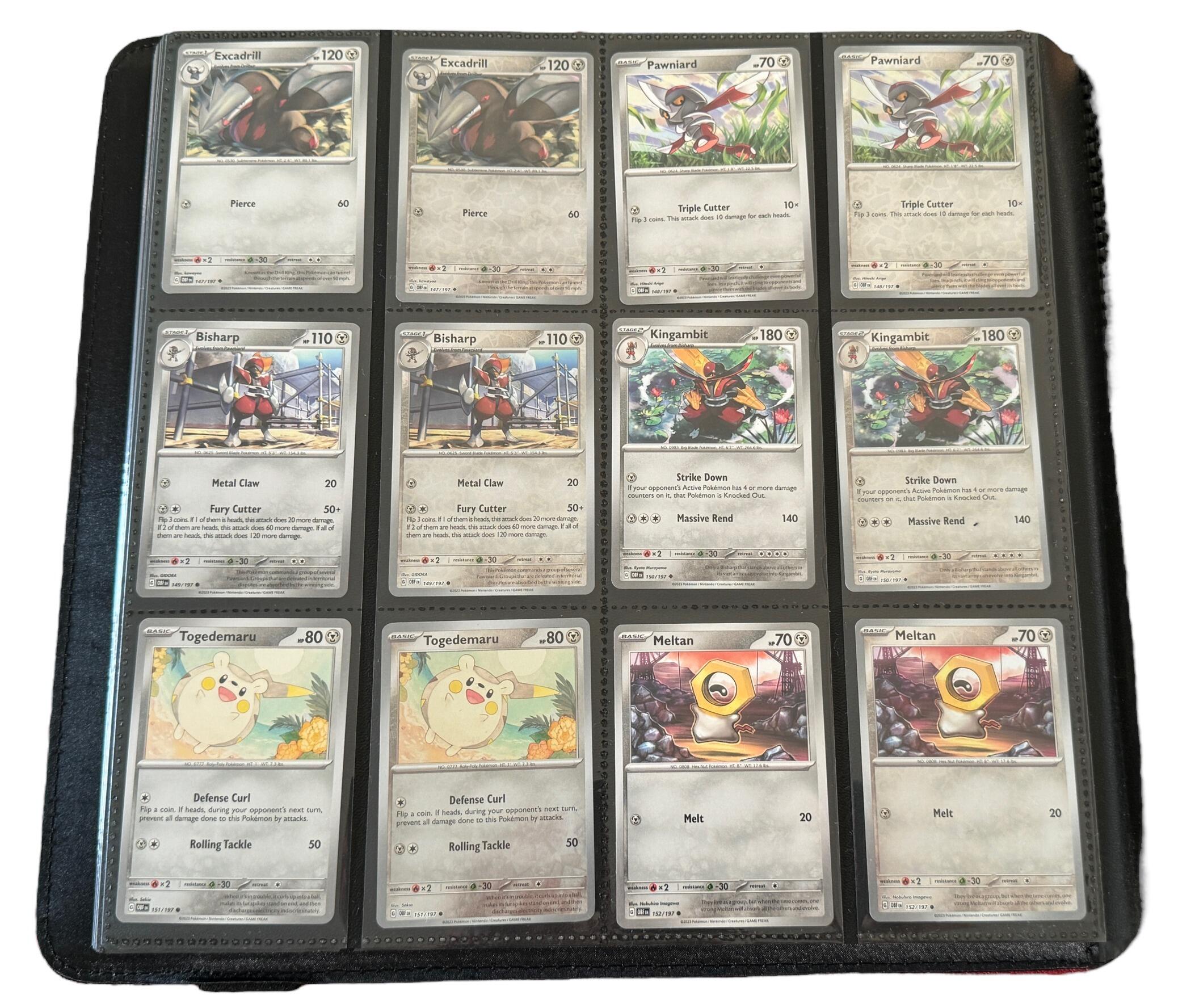 Pokemon TCG - Obsidian Flames - Complete Expert Set