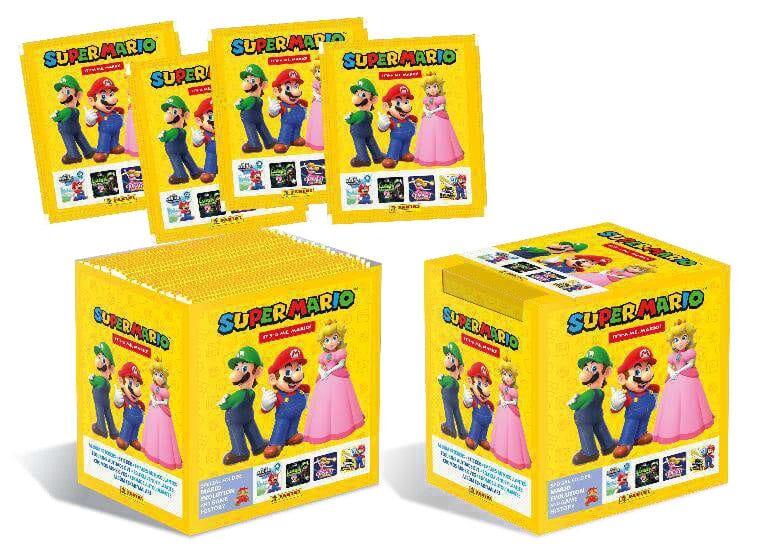 Super Mario 2 Stickers Box (36) Trading cards Super Mario